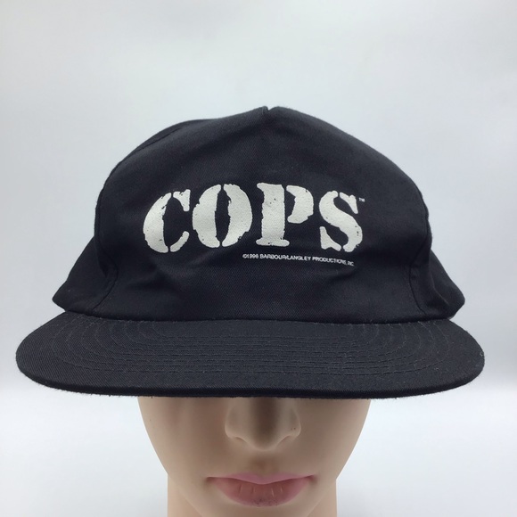 Accessories | Vintage 9s Cops 1996 Tv Show Promo Snapback Hat Cap Mens ...